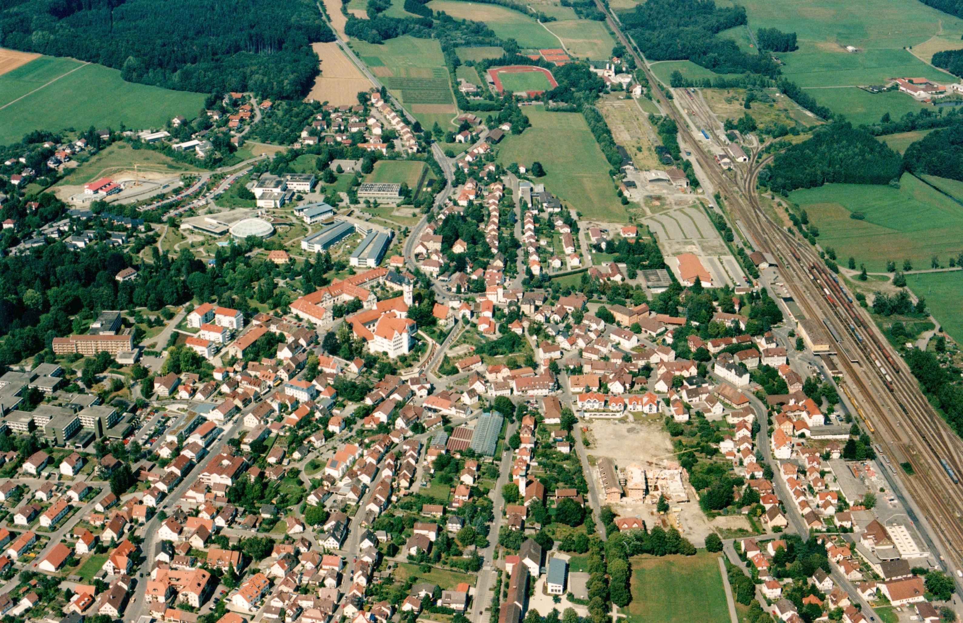 Aulendorf Bäderstadt Schloß Thermalbad Alpenblick